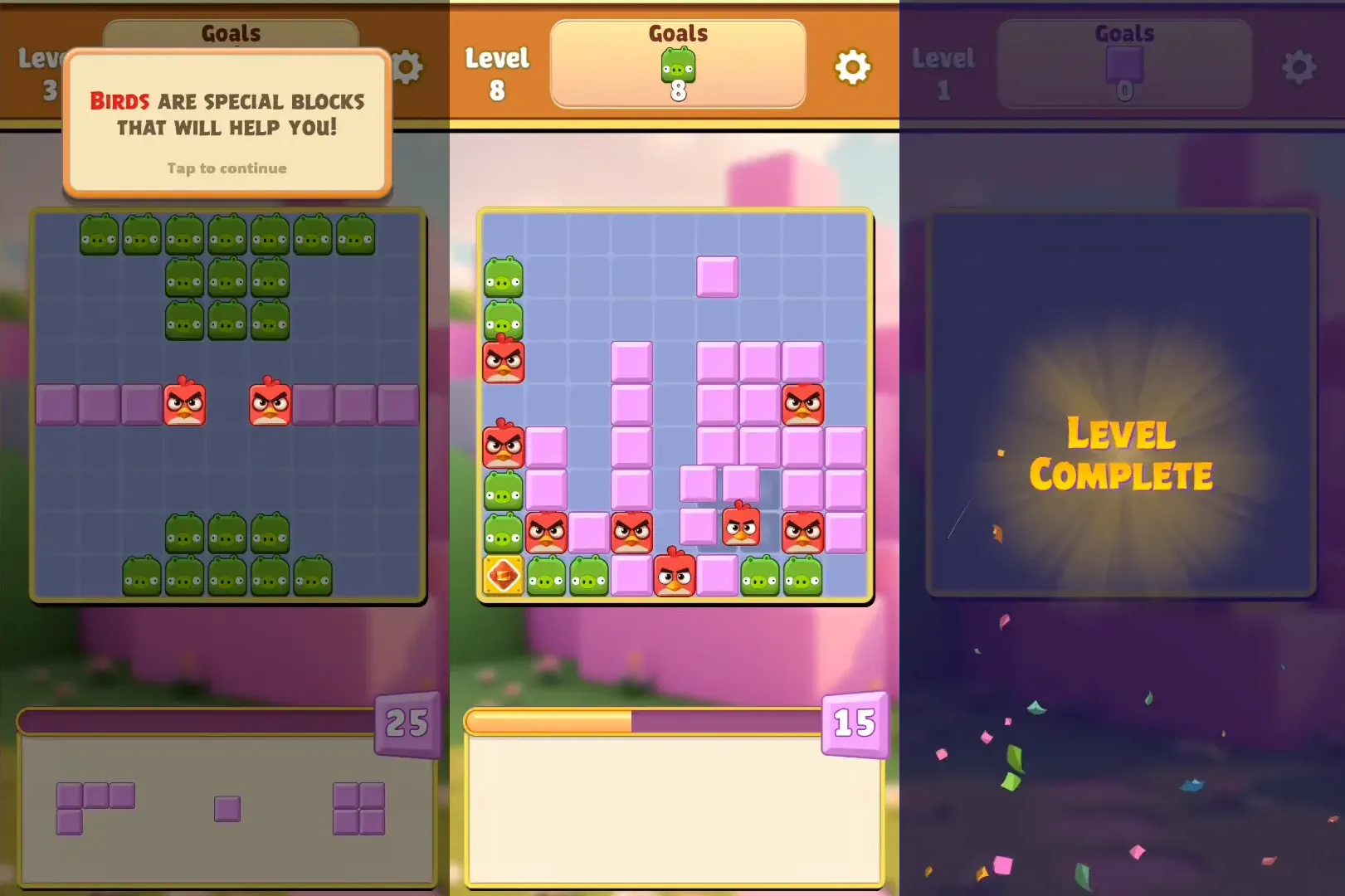 Angry Birds Block Quest - Soft launch for Android in the US - Daikama