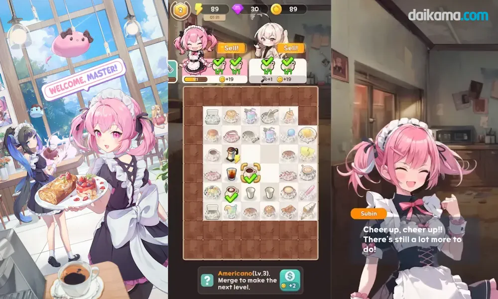 Merge Maid Cafe - Isekai Story, gets a soft launch in SEA - Daikama