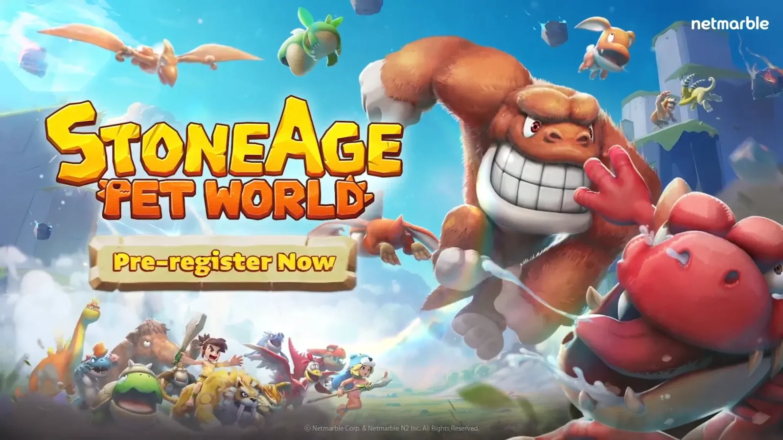 StoneAge: Pet World opens pre-registration - A revamped prehistoric ...